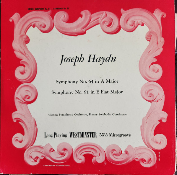 Joseph Haydn, Vienna Symphony Orchestra*, Henry Swoboda - Joseph Haydn ...