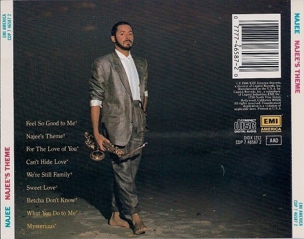 Najee - Najee's Theme (CD, Album) - BullTrax Records