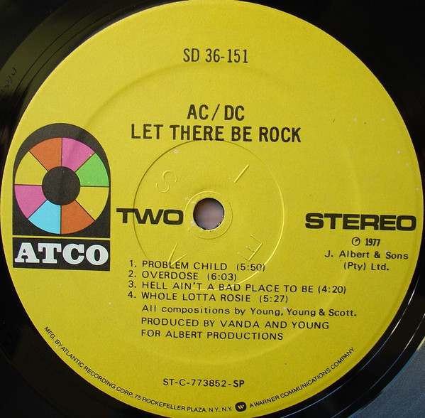 AC/DC - Let There Be Rock (LP, Album) - BullTrax Records