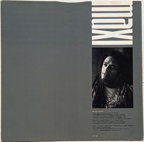 Maxi Priest - Maxi (LP, Album) - BullTrax Records
