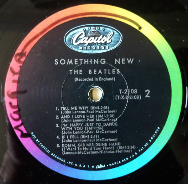 The Beatles - Something New (LP, Album, Mono, Scr) - BullTrax Records