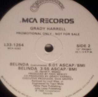 Grady Harrell - Belinda (12", Promo) - BullTrax Records