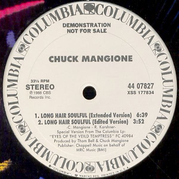Chuck Mangione - Long Hair Soulful (12", Promo) - BullTrax Records