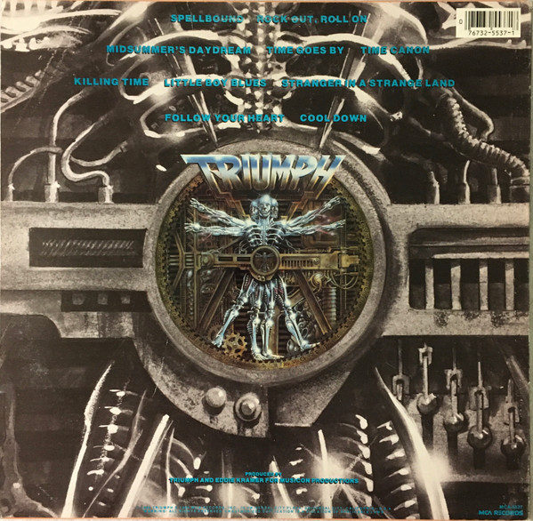 Triumph (2) - Thunder Seven (LP, Album) - BullTrax Records