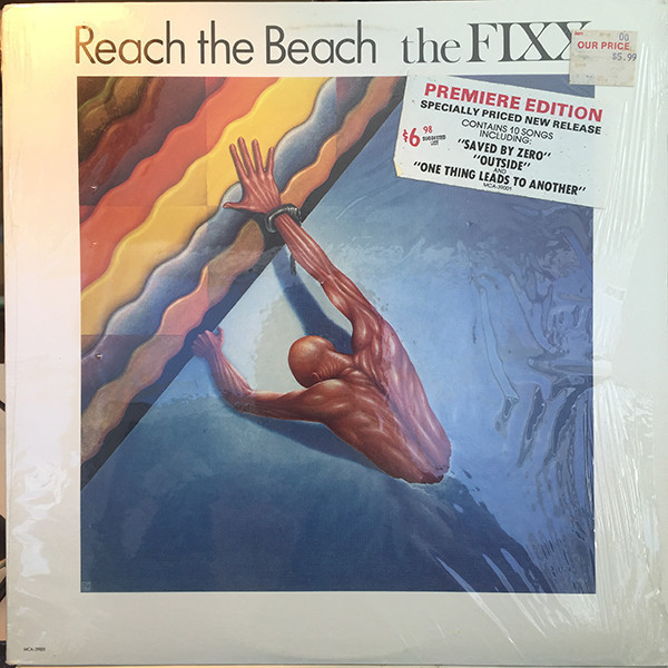 The Fixx - Reach The Beach (LP, Album, Glo) - BullTrax Records
