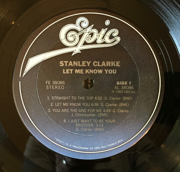Stanley Clarke - Let Me Know You (LP, Album, Car) - BullTrax Records