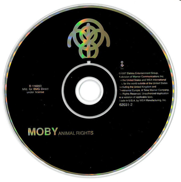 Moby - Animal Rights (CD, Album, Club) - BullTrax Records