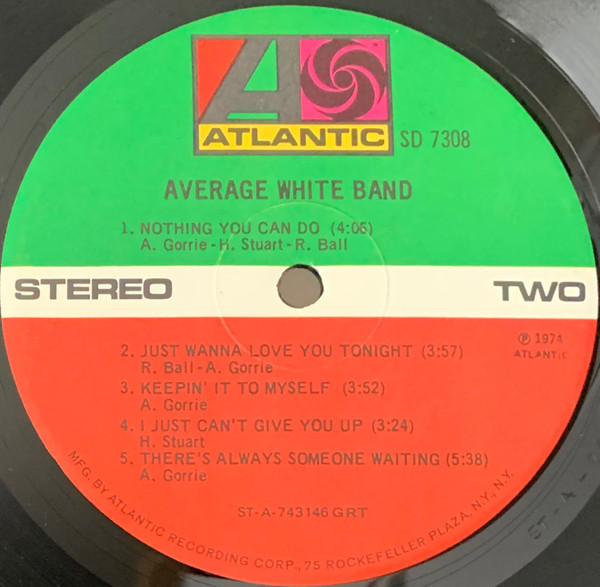 Average White Band - AWB (LP, Album, GRT) - BullTrax Records