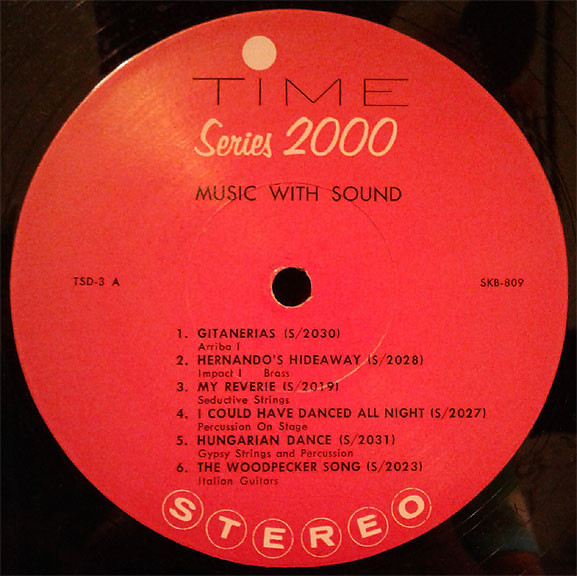 Various - Music With Sound (LP, Comp) - BullTrax Records