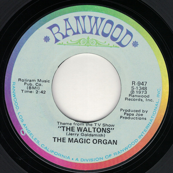 The Magic Organ - (Theme From The TV Show) The Waltons (7", Styrene ...