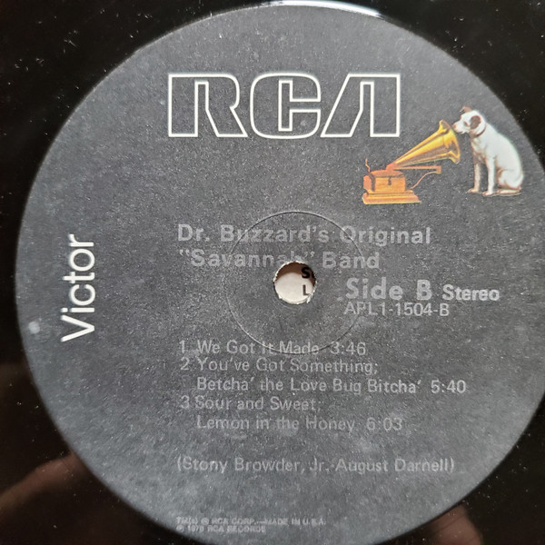 Dr. Buzzard's Original Savannah Band - Dr. Buzzard's Original "Savannah ...