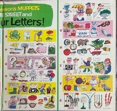 Sesame Street - The Muppet Alphabet Album (LP, Album, RE, Gat ...