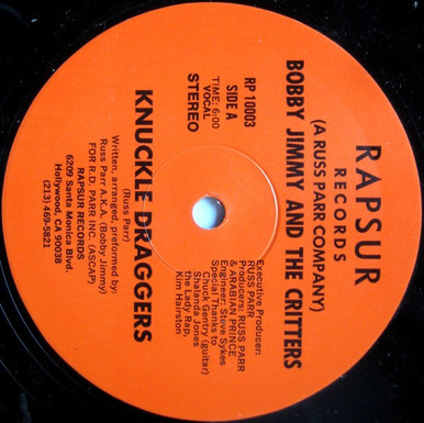 Bobby Jimmy And The Critters - Knuckle Draggers (12") - BullTrax Records