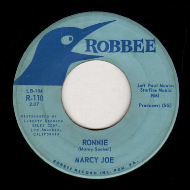 Marcy Joe - Ronnie - Robbee - R-110 - 7", Single 886542025 - BullTrax ...
