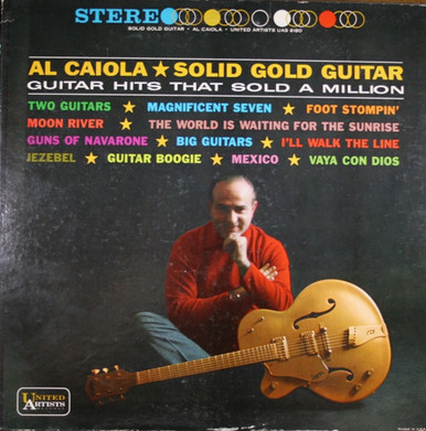 Al Caiola - Solid Gold Guitar (LP, Comp) - BullTrax Records