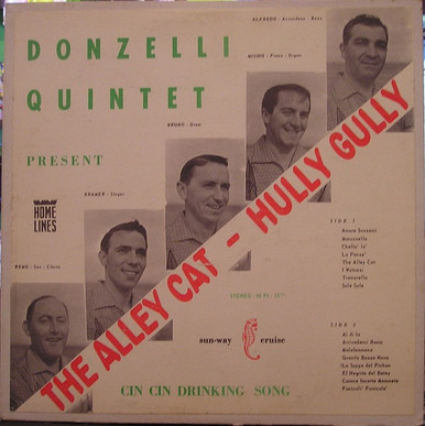 Donzelli Quintet* - The Alley Cat - Hully Gully (LP, Album) - BullTrax ...