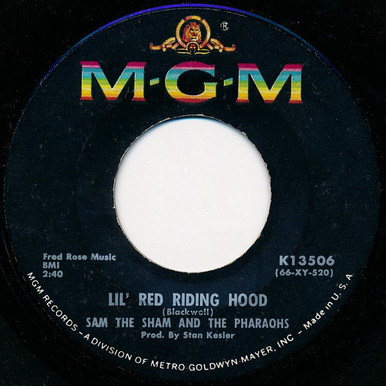 Sam The Sham & The Pharaohs - Lil' Red Riding Hood - MGM Records ...