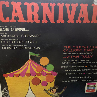 The"Sound Stage" Calliope Band, Captain Tully - Carnival - Grand Prix ...