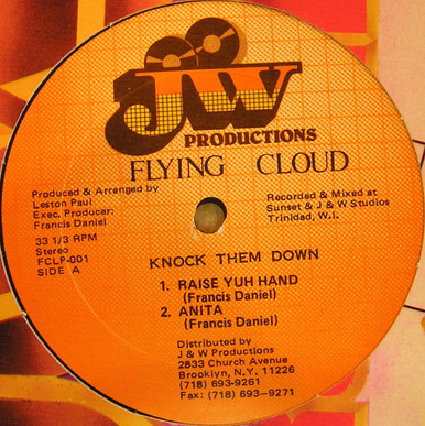 Flying Cloud - Knock Them Down - JW Productions - FCLP-001 - 12", EP ...