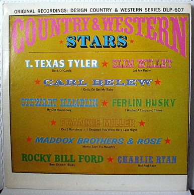 Various - Country & Western Stars (LP, Comp) - BullTrax Records