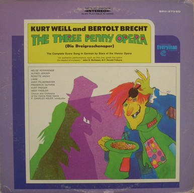 Bertolt Brecht - Kurt Weill / The Vienna State Opera* - The Three-Penny ...