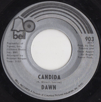 Dawn (5) - Candida / Look At... (7", Single, ARP) - BullTrax Records