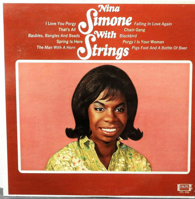 Nina Simone - Nina Simone With Strings (LP, Album, Mon) - BullTrax Records