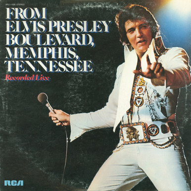 Elvis Presley - From Elvis Presley Boulevard, Memphis, Tennessee (LP ...