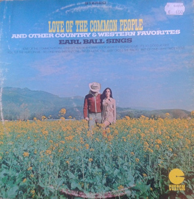 Earl Ball - Love Of The Common People And Other Country & Western ...