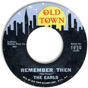 The Earls - Remember Then (7", Single) - BullTrax Records