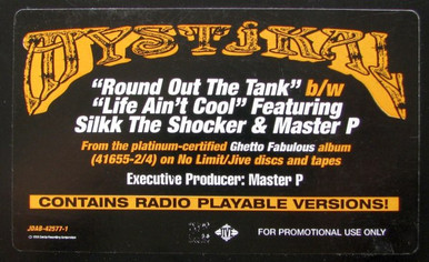 Mystikal - Round Out The Tank / Life Ain't Cool (12", Promo) - BullTrax ...