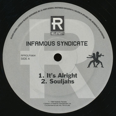 Infamous Syndicate - It's Alright (12", Promo) - BullTrax Records