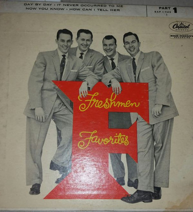 The Four Freshmen - Freshmen Favorites - Part 1 (7", EP) - BullTrax Records