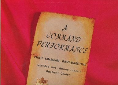 Philip Kinsman - A Command Performance (LP, Album) - BullTrax Records
