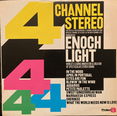 Enoch Light - 4 Channel Stereo (LP, Album, Comp, Quad)_3334958487 ...