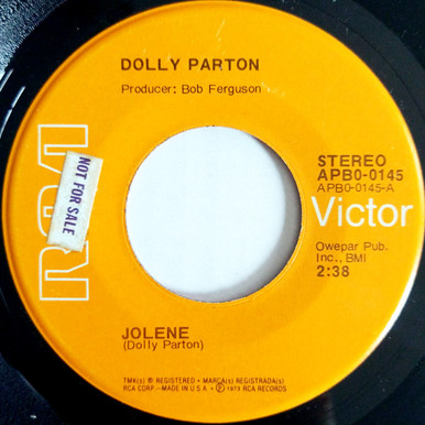 Dolly Parton - Jolene (7", Single, Ind) - BullTrax Records