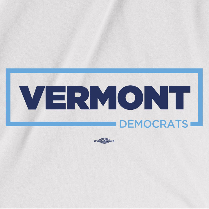 Vermont Democrats Official Logo (Unisex White Tee) - Vermont Democratic ...