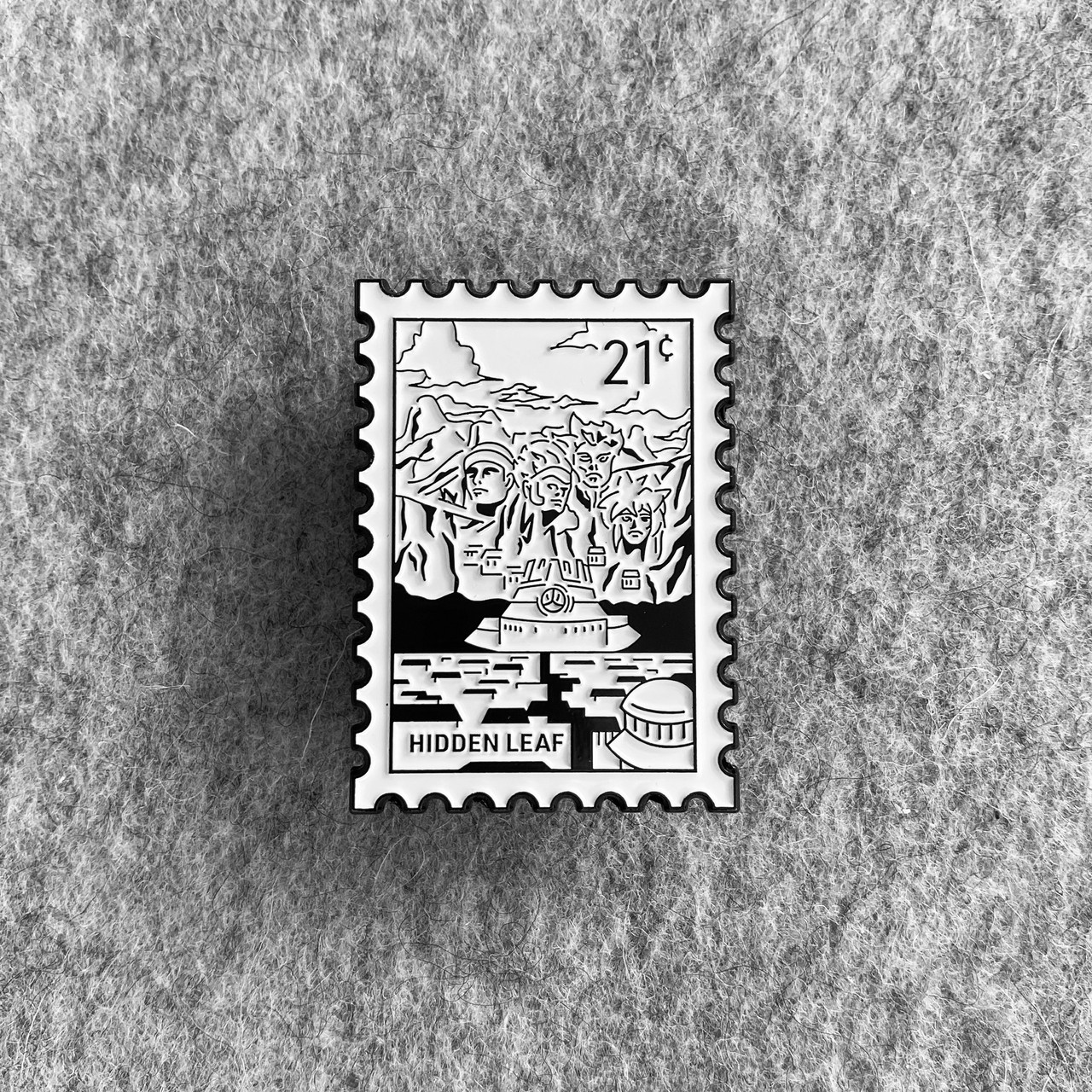 Hidden Leaf Stamp Pin | Just Imagine Costumes | Vancouver BC