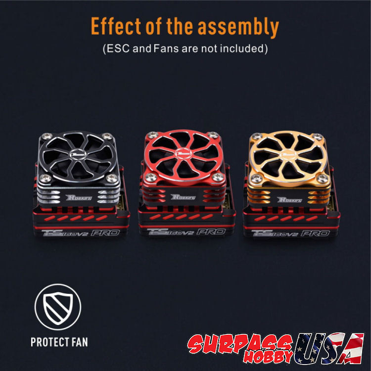 Surpass USA | Rocket-RC 30mm Aluminum Fan Cover