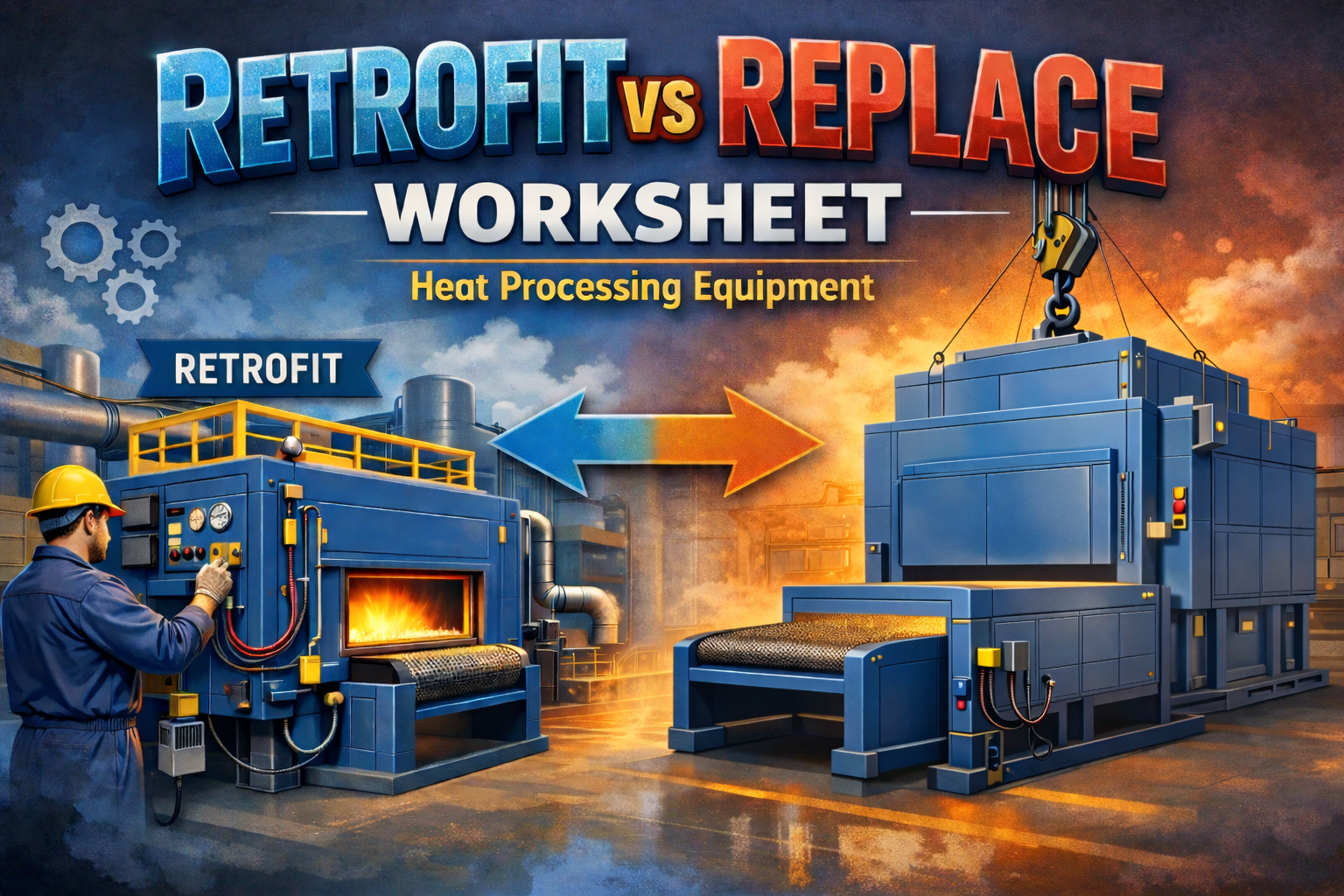 Retrofit vs Replacement Worksheet-How to Decide (Heat Processing ...