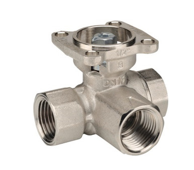 Belimo B318 3-Way CCV Ball Valve, 3/4" CV 7.4