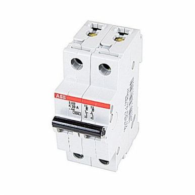 ABB S202-K20 MCBS200 2P K20A.480VAC