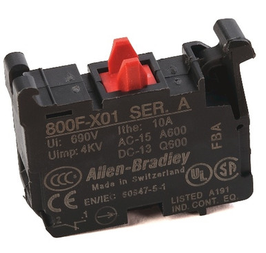 Allen Bradley 800F-X01 Contact Block