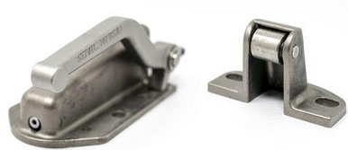 Brixon 94HSS #94 Latch Body, Handle and Strike, Stainless Steel