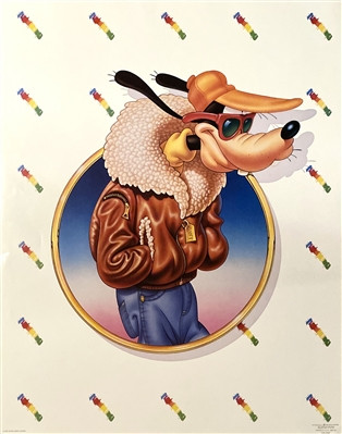DISNEY GOOFY BEING COOL POSTER