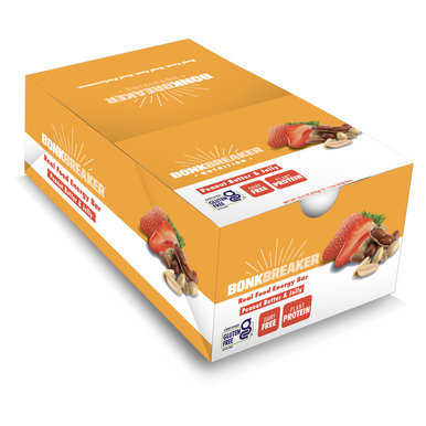 Bonk Breaker Peanut Butter & Jelly Energy Bars 12 Box