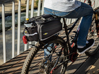 Topeak Trunk Bag MTS and RackTime EX Strap Mount Compatible Rack Bag ...