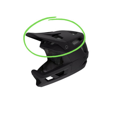 Smith Mainline Full Face MTB Helmet Replacement Visor Black Large