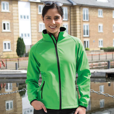 Women's Core printable softshell jacket - Matrix Workwear