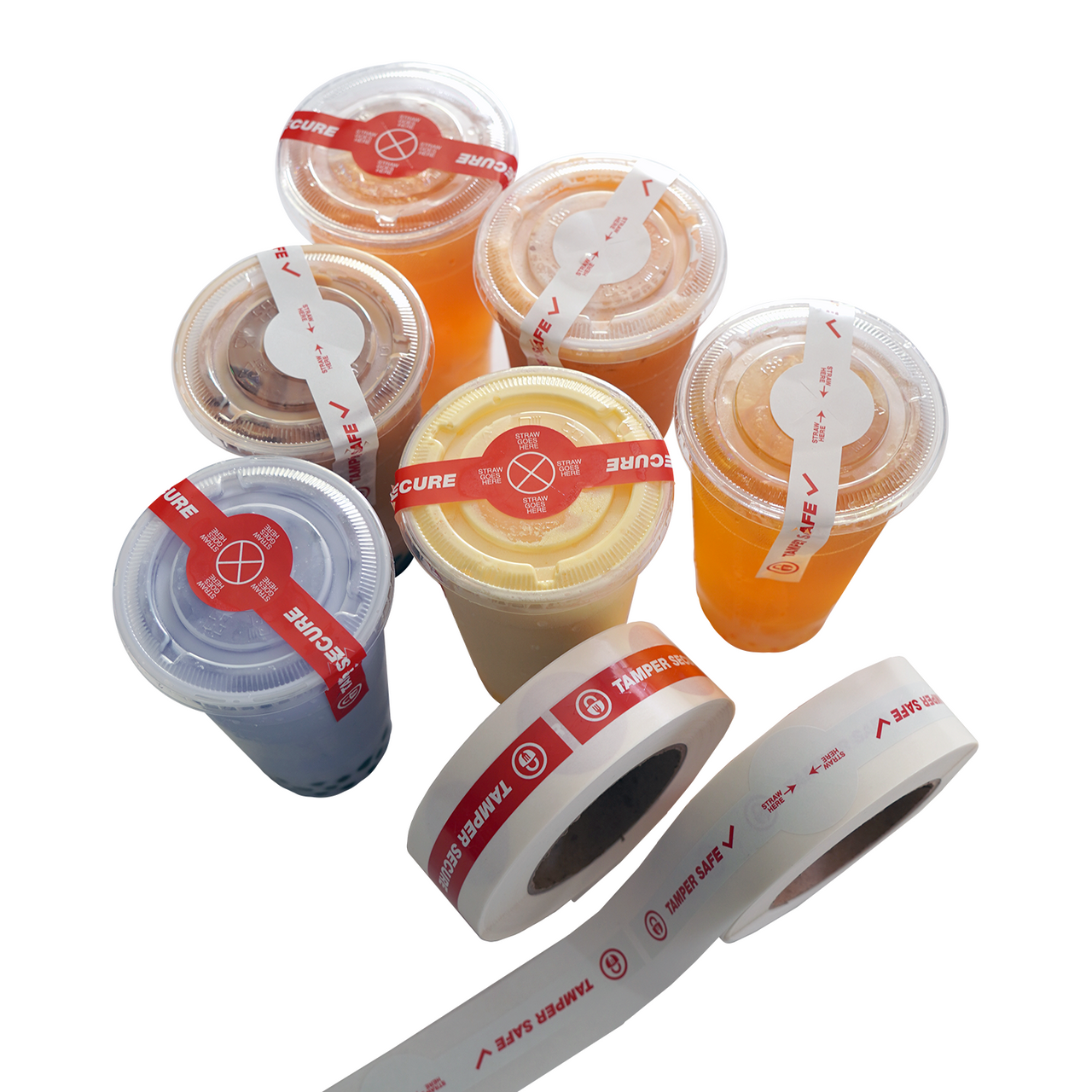 Custom Food Tamper Evident Labels